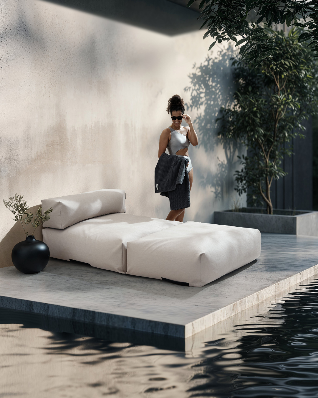 POOLSOFA™ - Unique Floating Lounger – BADESOFA®